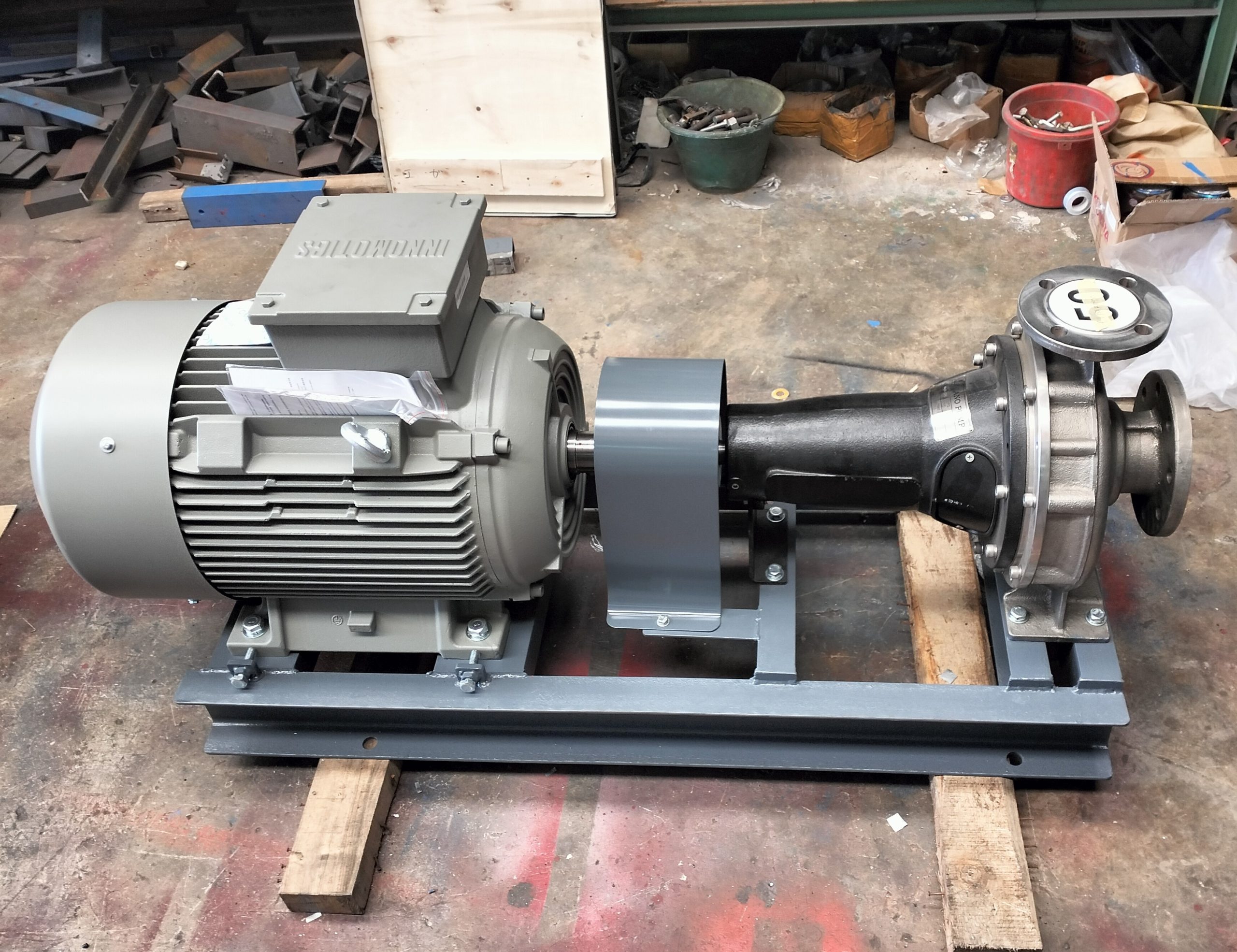 Pompa Milano 100×80–160 SUS316 Mechseal - Vendor Teknik